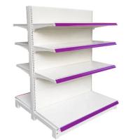 China Supermarket shelf gondola double-sided shelf, fashionable and convenient shelf for sale