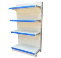 China Gondola metallic supermarket shelves retail store shelving for sale
