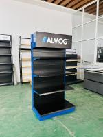 China Factory customized color size metal heavy duty shelves wall shelves for cosmetics display gondola for sale