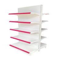 China Factory Price double side steel supermarket shelves-5-layers-Gondola for sale