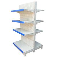 China Factory Customized Steel Supermarket Shelves Heavy Duty Supermarket Display Shelf Display Grocery Gondola Supermarket Shelf for sale