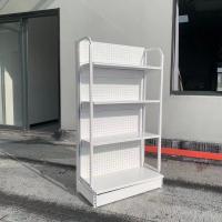China 4-post four column shelving customized  Innovative Product Best Selling  For Grocery Store Shelves supermarket shelves gondola d for sale