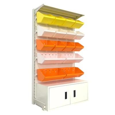 China China Directly Factory Customized Color Size supermarket convenience gondola snack shelf snack display racks candy shelf for sale