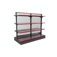 China Best Selling Factory customized color size metal heavy duty stands steel rack for grocery store shelves for sale