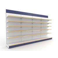 China 2023Factory Customized Color Size hot sale steel single side rack for supermarket shop exhibit shelf for sale