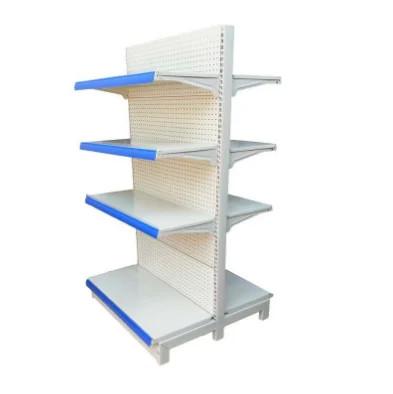 China Factory Custom Fashionable gondola rack double sided shelves for sale