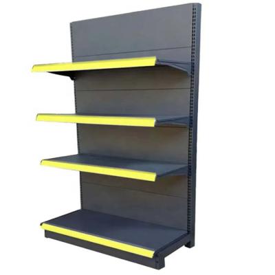 China Factory Customized Supermarket Store Shelf Convenience Store Gondola Display Rack Merchandising Shelf for sale