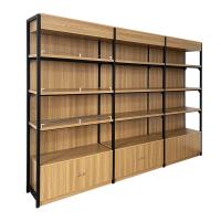 China 4-post four column shelving customized  Innovative Product Best Selling  For Grocery Store Shelves supermarket shelves gondola d for sale