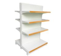 China Gondola metallic shelves standard retail units supermarket shelving for sale