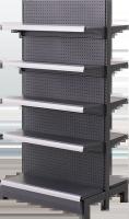 China Gondola metallic shelves double-sided gondola shelving for supermarket for sale