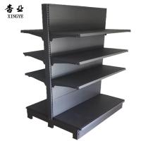 China Gondola metallic shelves double-sided gondola shelving for supermarket for sale