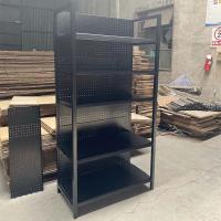 China Factory Custom Size Color Mild Steel store gondola rack display steel groceries shelves for sale