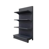 China Store Display Factory Direct Metal Steel Gondola Retail Display Racks Supermarket Equipment for sale