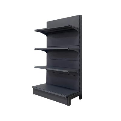 China Store Display Factory Direct Metal Steel Gondola Retail Display Racks Supermarket Equipment for sale