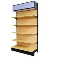 China Factory customized color size metal heavy duty shelves wall shelves for cosmetics display gondola for sale