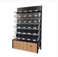 China China Factory Customized Color Size supermarket convenience gondola snack shelf snack display racks candy shelf for sale