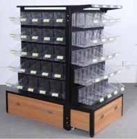 China China Factory Customized Color Size supermarket convenience gondola snack shelf snack display racks candy shelf for sale