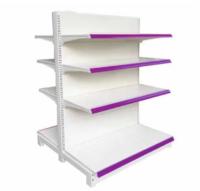 China Beautiful supermarket shelves manufacturers metal shelf for sale