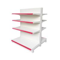 China Beautiful supermarket shelves manufacturers metal shelf for sale