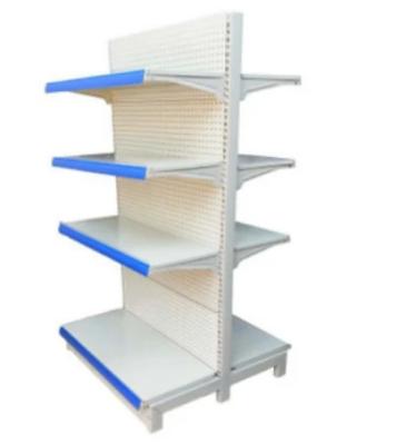China Factory custom metal gondola convenience store shelving heavy duty for sale