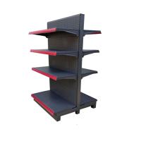 China Factory custom metal gondola convenience store shelving heavy duty for sale