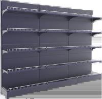 China Factory Customized store racking supermarket metal gondola shelving for sale