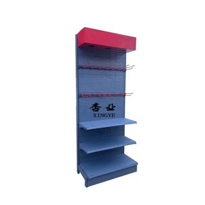 China Single Side Store Display Factory Direct grocery items food supermarket shelves for sale