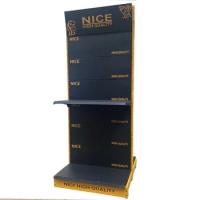 China Factory customized color size metal heavy duty shelves wall shelves for cosmetics display gondola for sale
