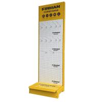 China Customized display sign metal shelves store rack supermarket shelf gondola shelves for sale