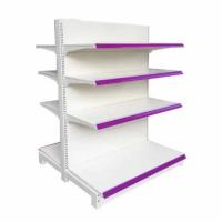 China Factory custom metal gondola gourmet shop metal display rack for sale