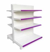 China Factory custom metal gondola gourmet shop metal display rack for sale