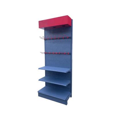 China 2023 New Economical Cost convenience store shelves 1 way gondola display shelf for sale