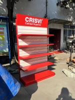China shelves system gondola supermarket equipment steel single side rack for supermarket shop exhibit shelf gondola motor hoist for sale