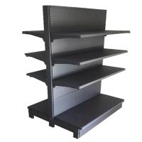 China Factory Custom Size Color logo commercial grocery supermarket shelf store guangzhou supermarket shelf for sale
