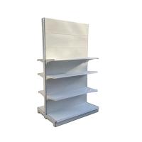 China New Economical Cost convenience store shelves 2 way gondola display shelf for sale