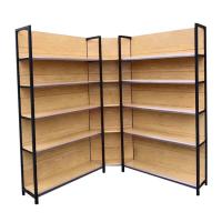 China 4-post four column shelving customized  Innovative Product Best Selling  For Grocery Store Shelves supermarket shelves gondola d for sale