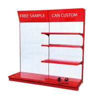China 1 Way Supermarket Display Shelf Convenience Store Shelving Light Duty for sale