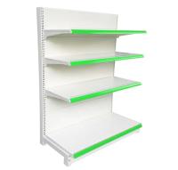 China Steel Supermarket Display Rack Medium Duty Single Sided Customzied for sale