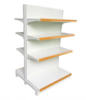 China Double Sided Supermarket Display Shelf For Hair And Beauty Products for sale
