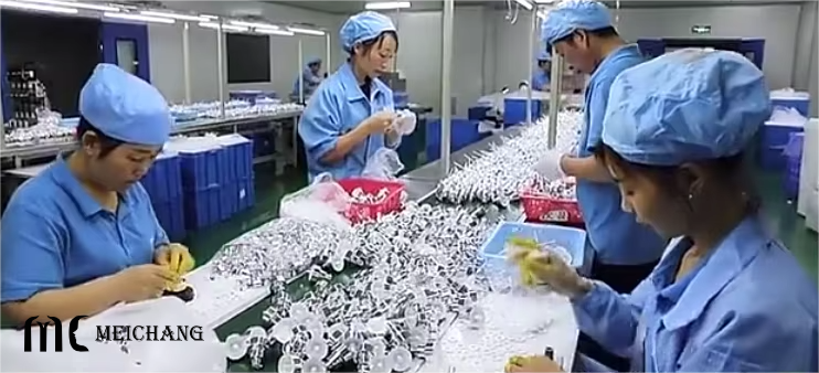 quality control testing for cosmetic packaging factory in China