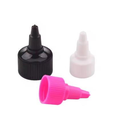 China Custom Colors 24/410 Plastic Screw Twist Top Caps - 20mm, 24mm, 28mm Sizes for Bottle Sealing for sale
