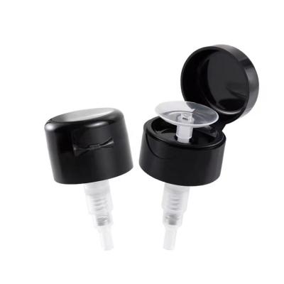 China 33/410 Spiral Lock Makeup Remover Oil Spray Pump - 0.5ml Dosage PP Material 76.0x46.5mm Dimensions for sale