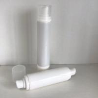 China PP Construction Airless Cosmetic Bottle Double Ended 10ml+10ml 15ml+15ml with 0.25ml Pump Dispensing for sale