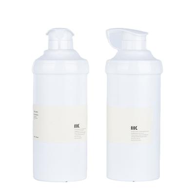 China PP Material 16oz 500ml Airless Pump Bottle with 2-3.5ML Discharge Rate for Cosmetic Packaging for sale