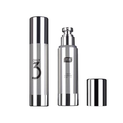 China 80ml & 100ml Airless Pump Bottles for Cosmetics - Eco-Friendly Packaging with 0.25ml Discharge Rate for sale