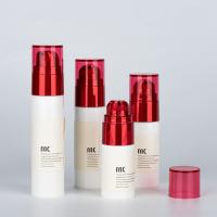 China OEM ODM PP Material Airless Bottle Cosmetic Packaging 20ml 30ml 40ml 50ml with 0.25ml Dispensing Rate for sale