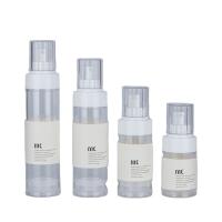 China Childproof Cap AS PP Empty Airless Pump Lotion Bottle 30ml 50ml 80ml 100ml (MC-241) for sale