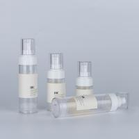 China Childproof Cap AS PP Empty Airless Pump Lotion Bottle 30ml 50ml 80ml 100ml for sale