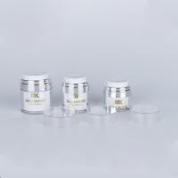 China PP Airless Pump Cream Jar 15ml 30ml 50ml Airtight Seal Empty Cosmetic Jars for sale