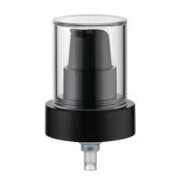 China Customized Color 24/410 Half Cover Plastic Lotion Pump with 0.5ML Discharge Rate and Non-Spill Design (MC-106) for sale